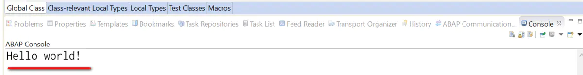 在云平台 Abap 编程环境上编写第一段 Abap 程序 程序师 程序员、编程语言、软件开发、编程技术