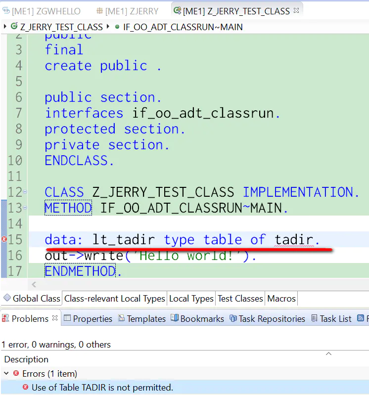 在云平台 Abap 编程环境上编写第一段 Abap 程序 程序师 程序员、编程语言、软件开发、编程技术