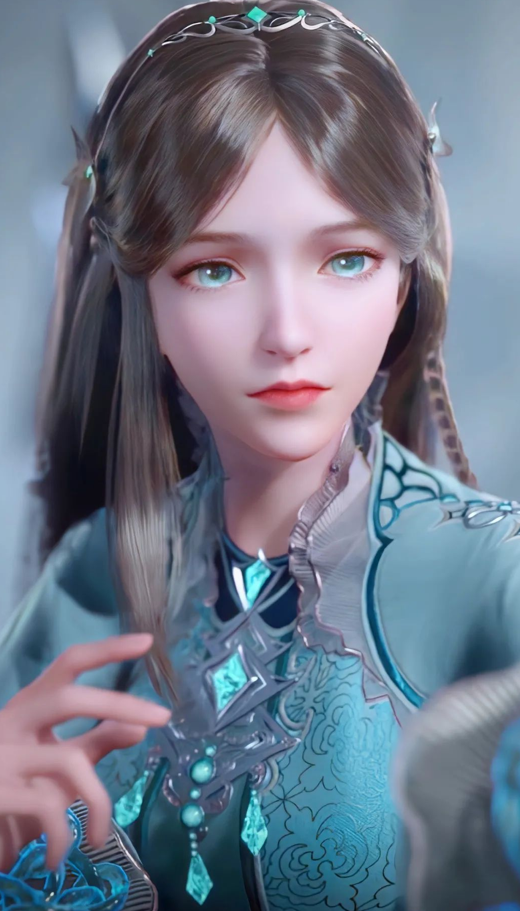 斗罗大陆：宁荣荣高清壁纸 –